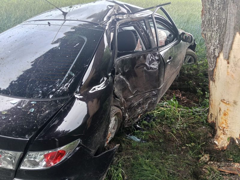 Wypadek drogowy na DW 202, trasa Wronkowo – Czarne - Wiadomosci Komenda ...