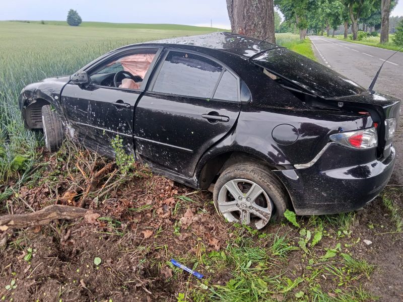 Wypadek drogowy na DW 202, trasa Wronkowo – Czarne - Wiadomosci Komenda ...